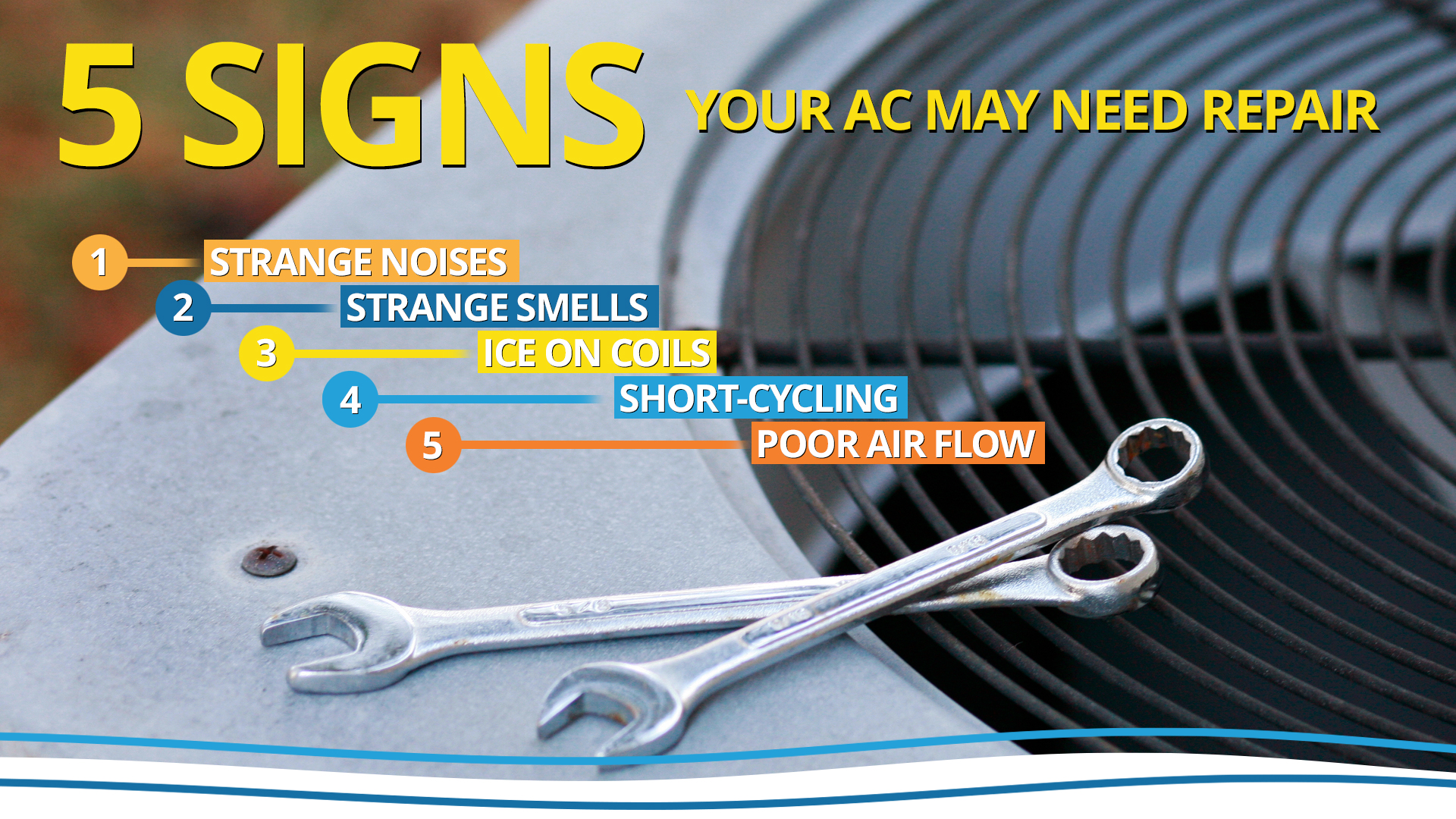 5 Signs Your Air Conditioner Needs Repair